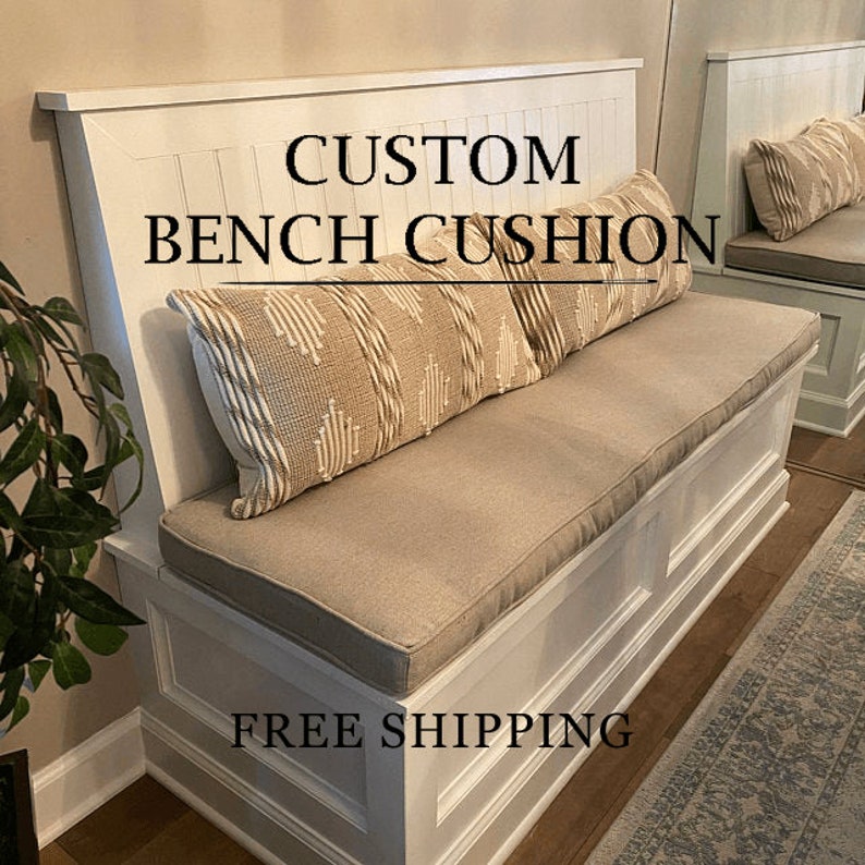 Custom Cushion for Bench - Etsy