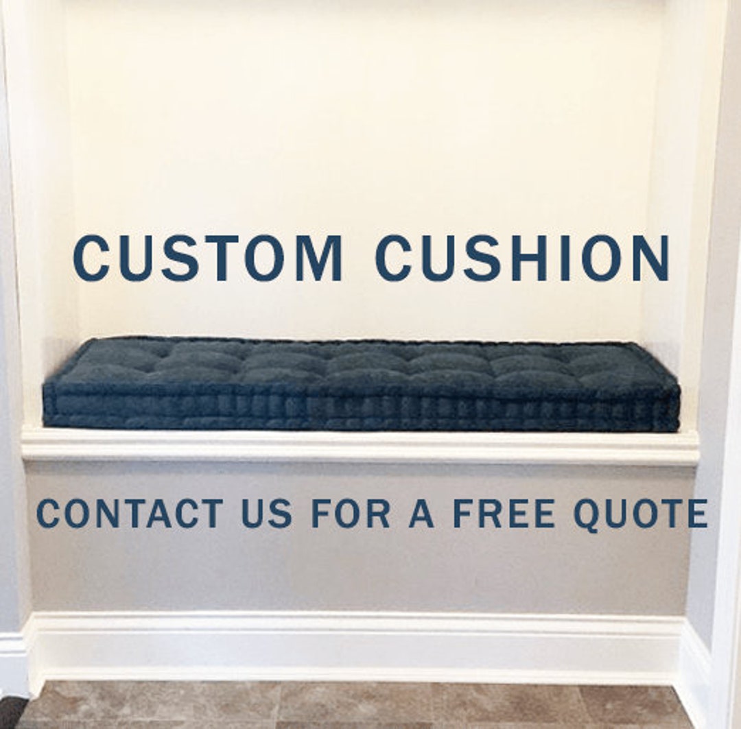 Tufted Cushion - Handmade and Handsewn - Made to Order - Any Custom ...