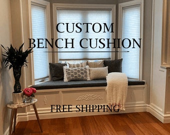 Custom Bay Window Seat Cushion | Etsy