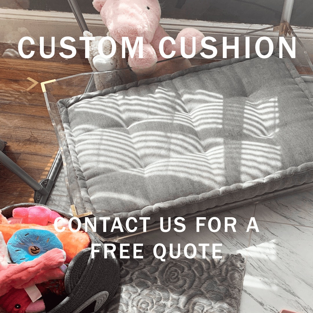 Tufted Cushion - Handmade and Handsewn - Made to Order - Any Custom ...