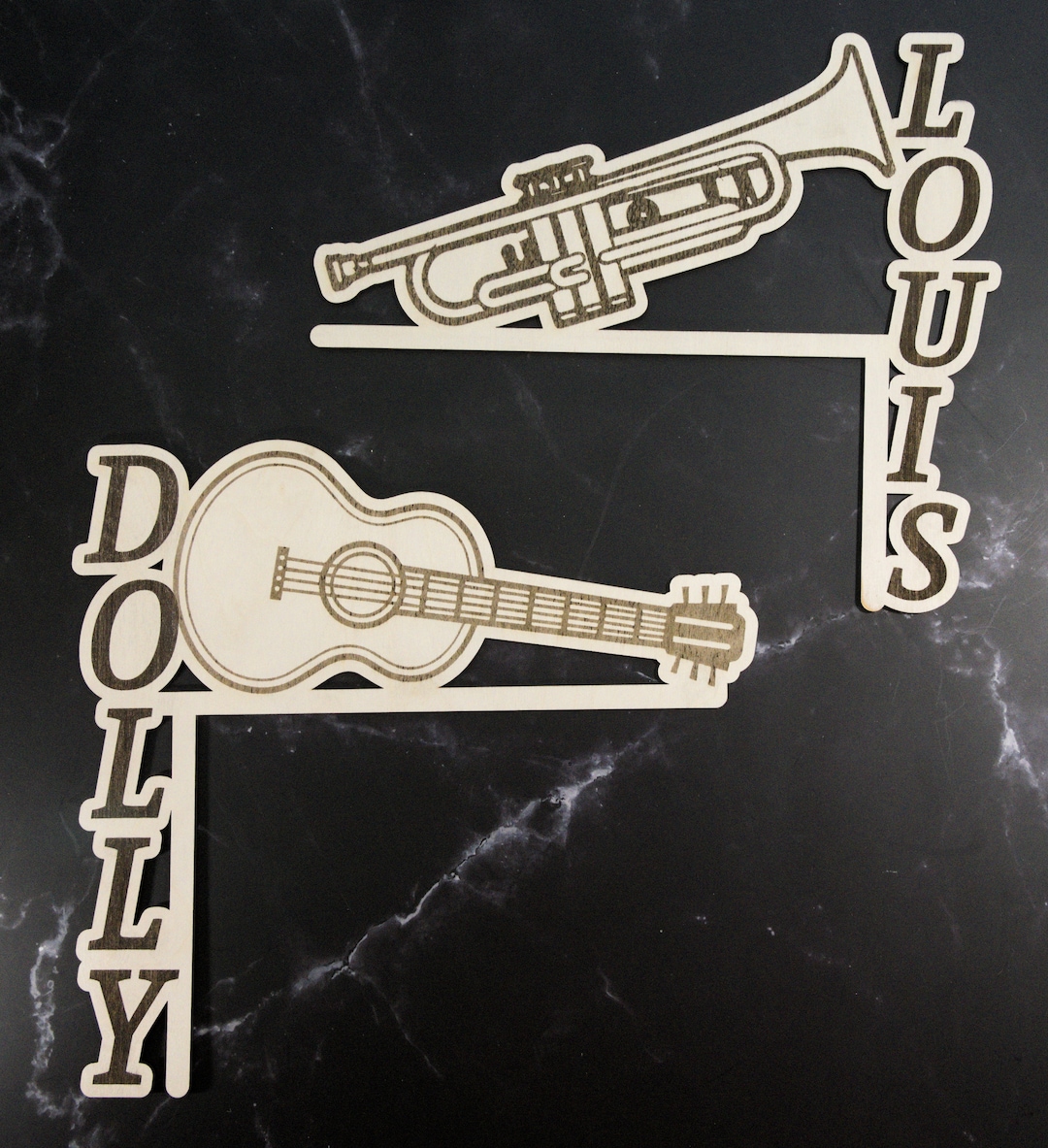 Door Corner Sign Child's Name Music Saxophone Trumpet Trombone Keyboard ...