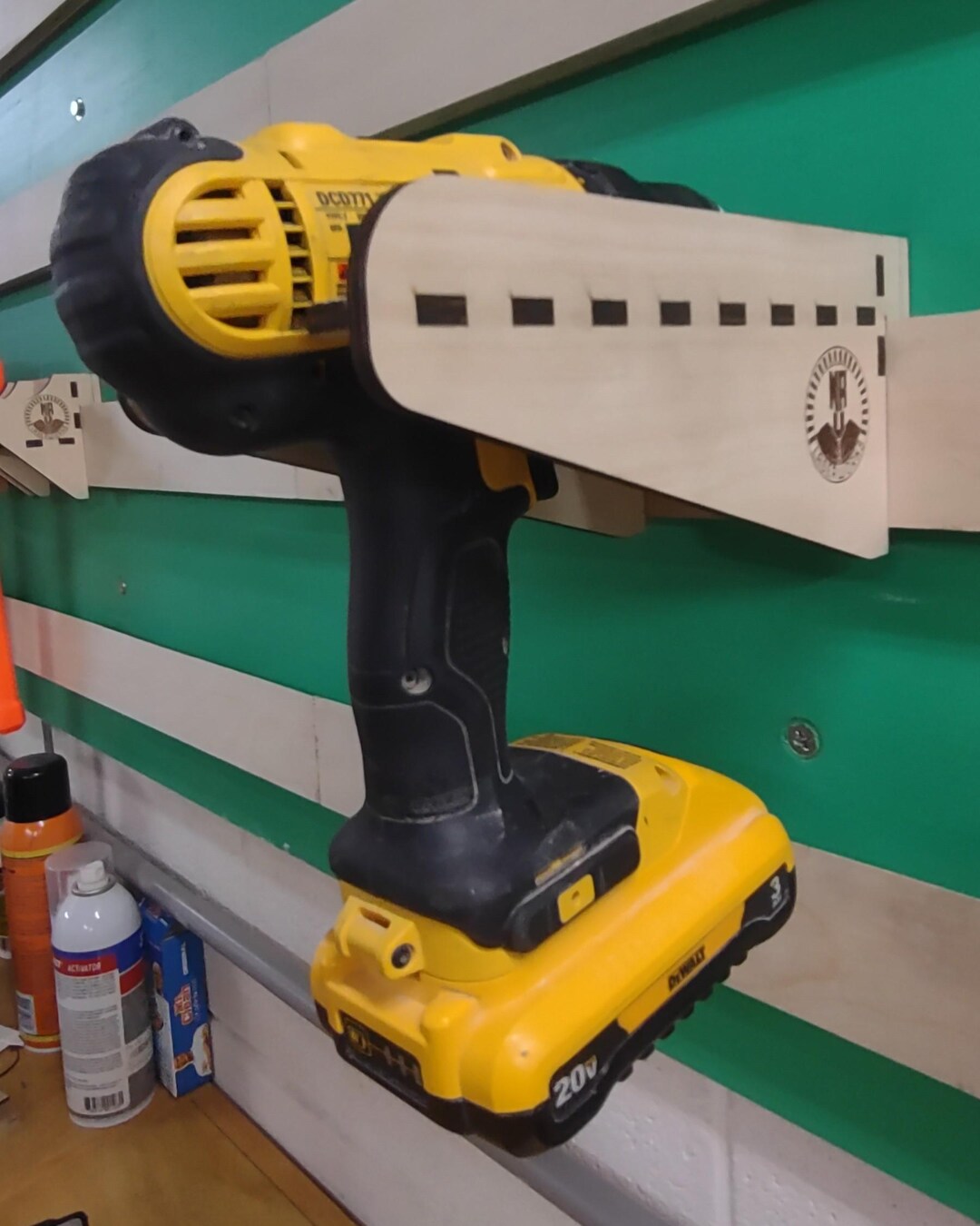 French Cleat Mount Drill / Driver / Other Cordless Tool Holder - Etsy