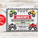 Editable Bull Ride Birthday Invite Invitation 5x7 Digital Instant ...