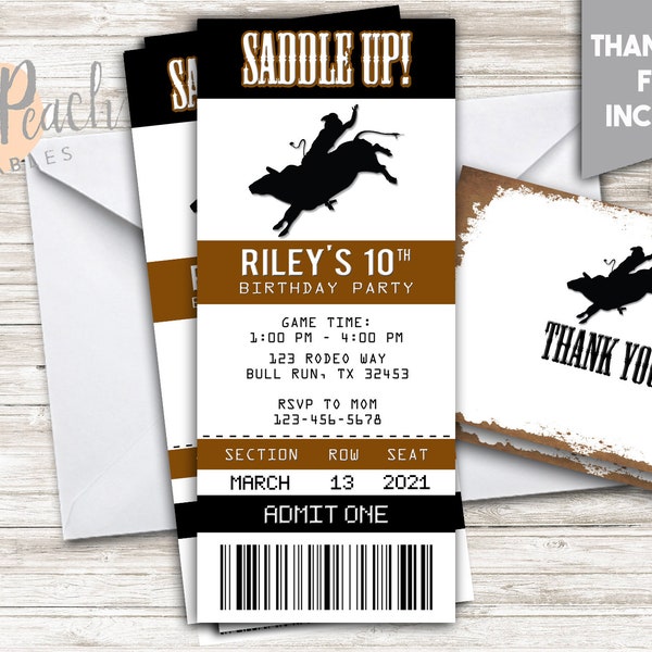 Rodeo Birthday Party - Etsy