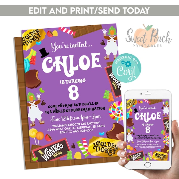 Candy Factory Digital - Etsy