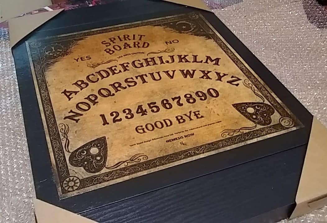 Custom Spirit Board Ouija Side End Table Halloween Goth Decor - Etsy