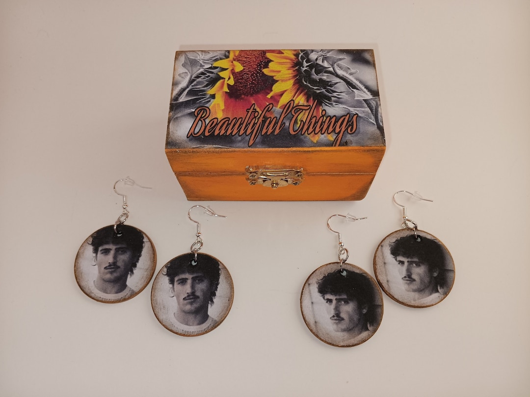 Gift Set Wooden Gift Box and 2 Pair Beautiful Things Benson Boone 1.5 ...