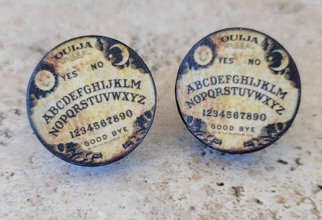 Ouija Board Custom Made Wooden Drawer Cabinet Knobs Dresser Chest ...
