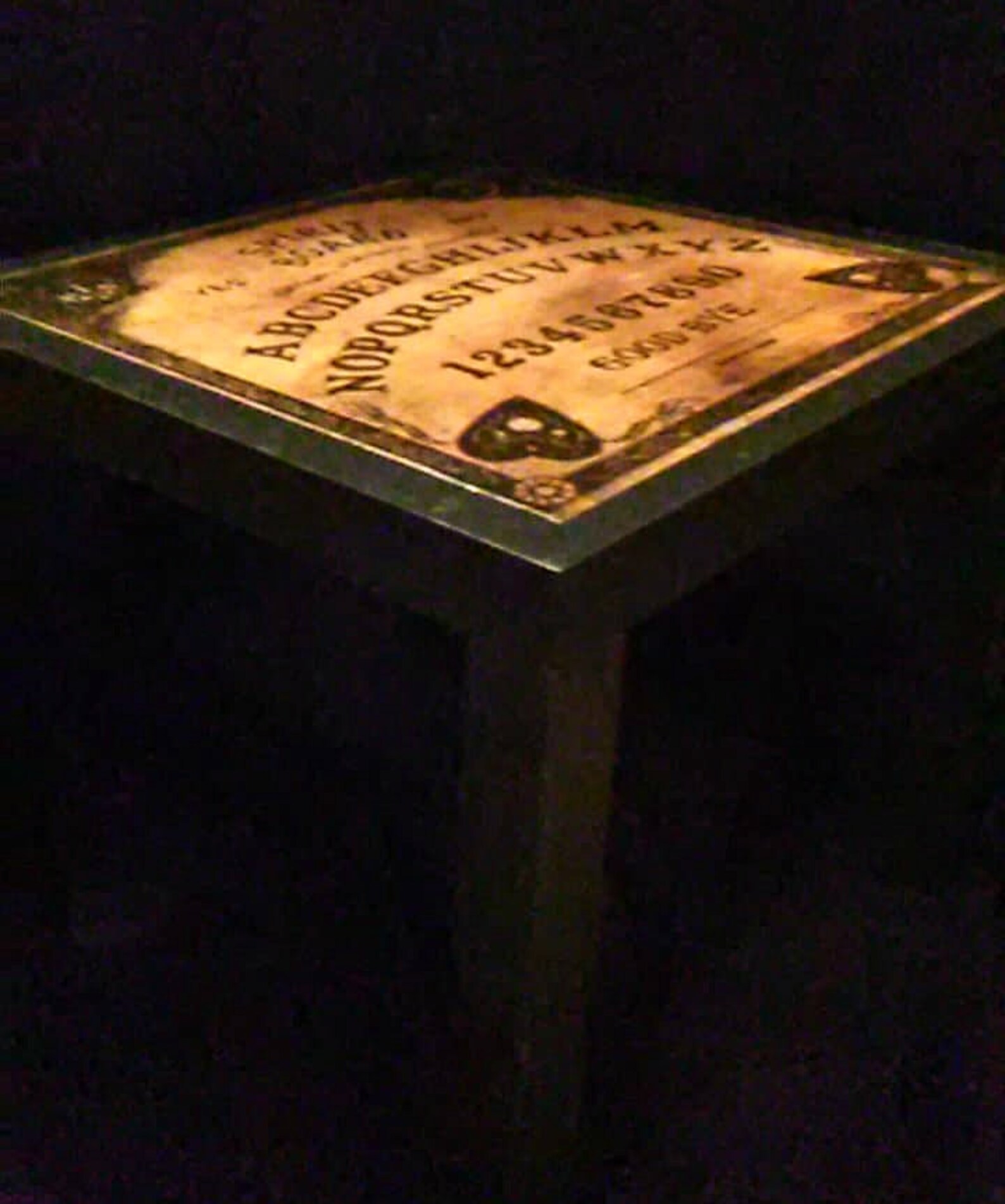 Custom Spirit Board Ouija Side End Table Halloween Goth Decor - Etsy