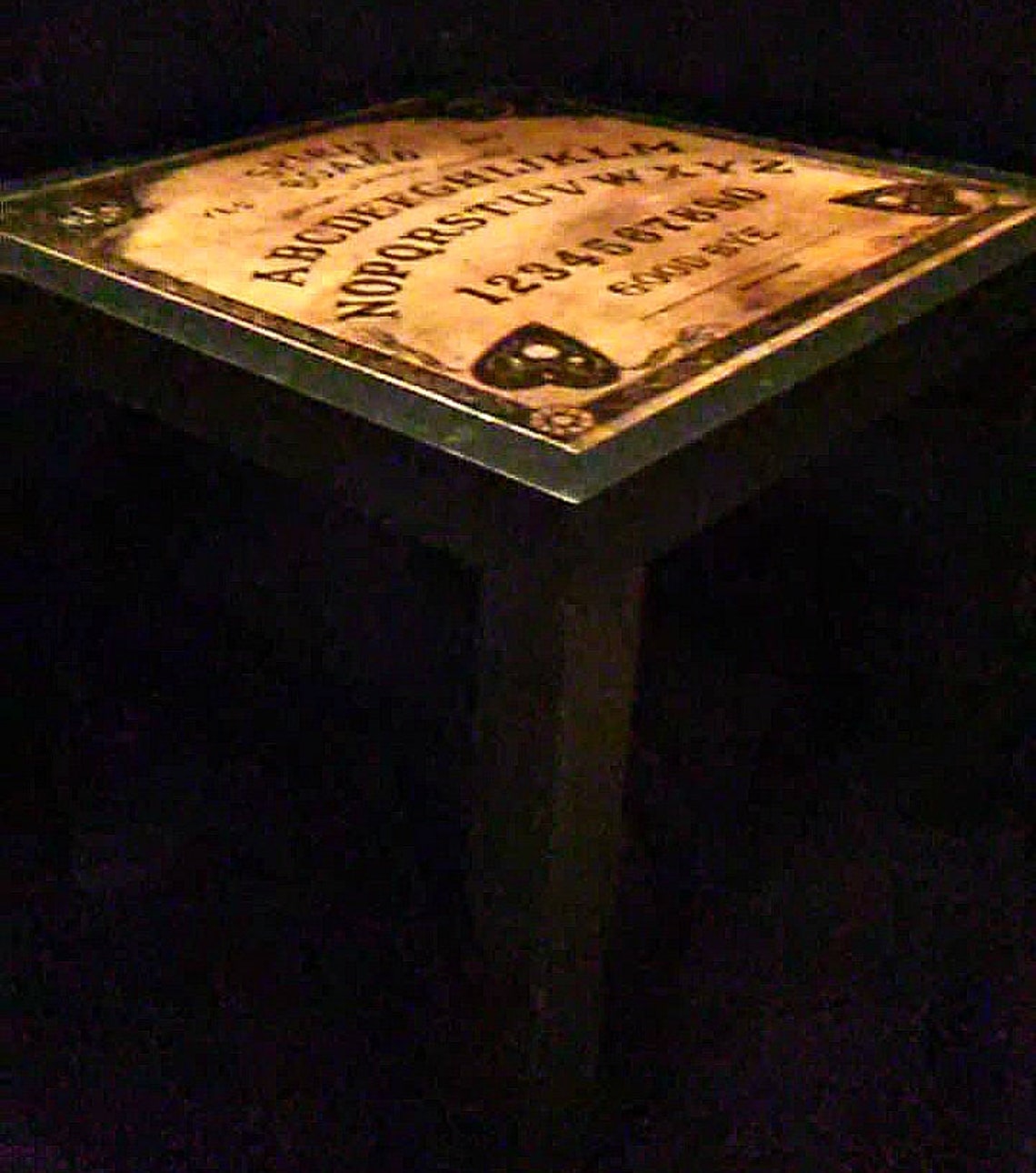 Custom Spirit Board Ouija Side End Table Halloween Goth Decor - Etsy