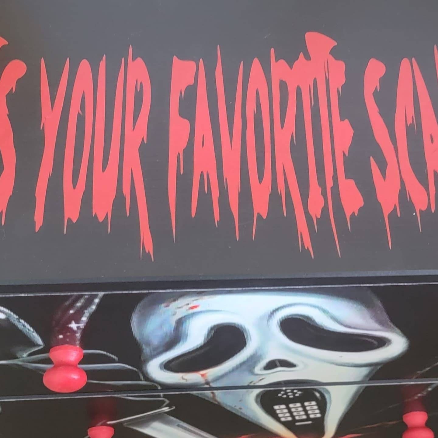 Custom Made Scary Movie Ghostface Drawer Chest Nightstand - Etsy