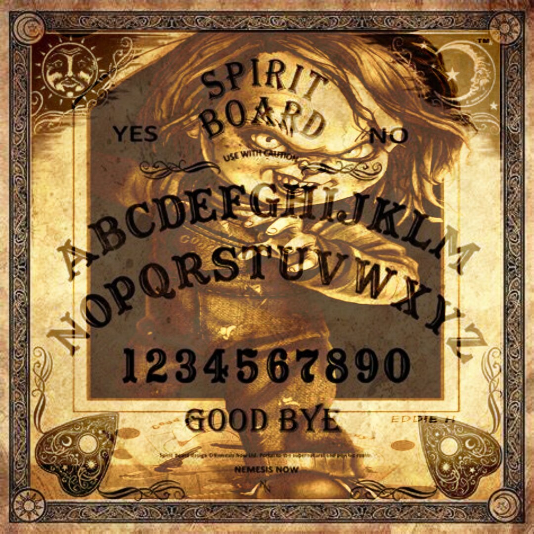 Sugar Coated Custom Made Chucky Childs Play Spirit Board Ouija Side ...