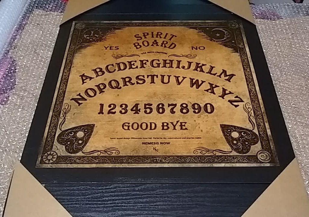 Custom Spirit Board Ouija Side End Table Halloween Goth Decor | Etsy