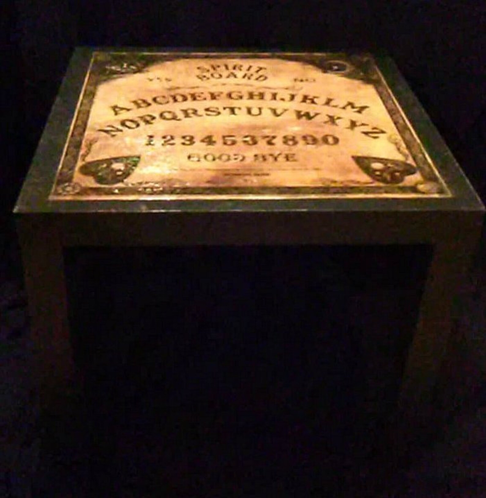 Custom Spirit Board Ouija Side End Table Halloween Goth Decor - Etsy