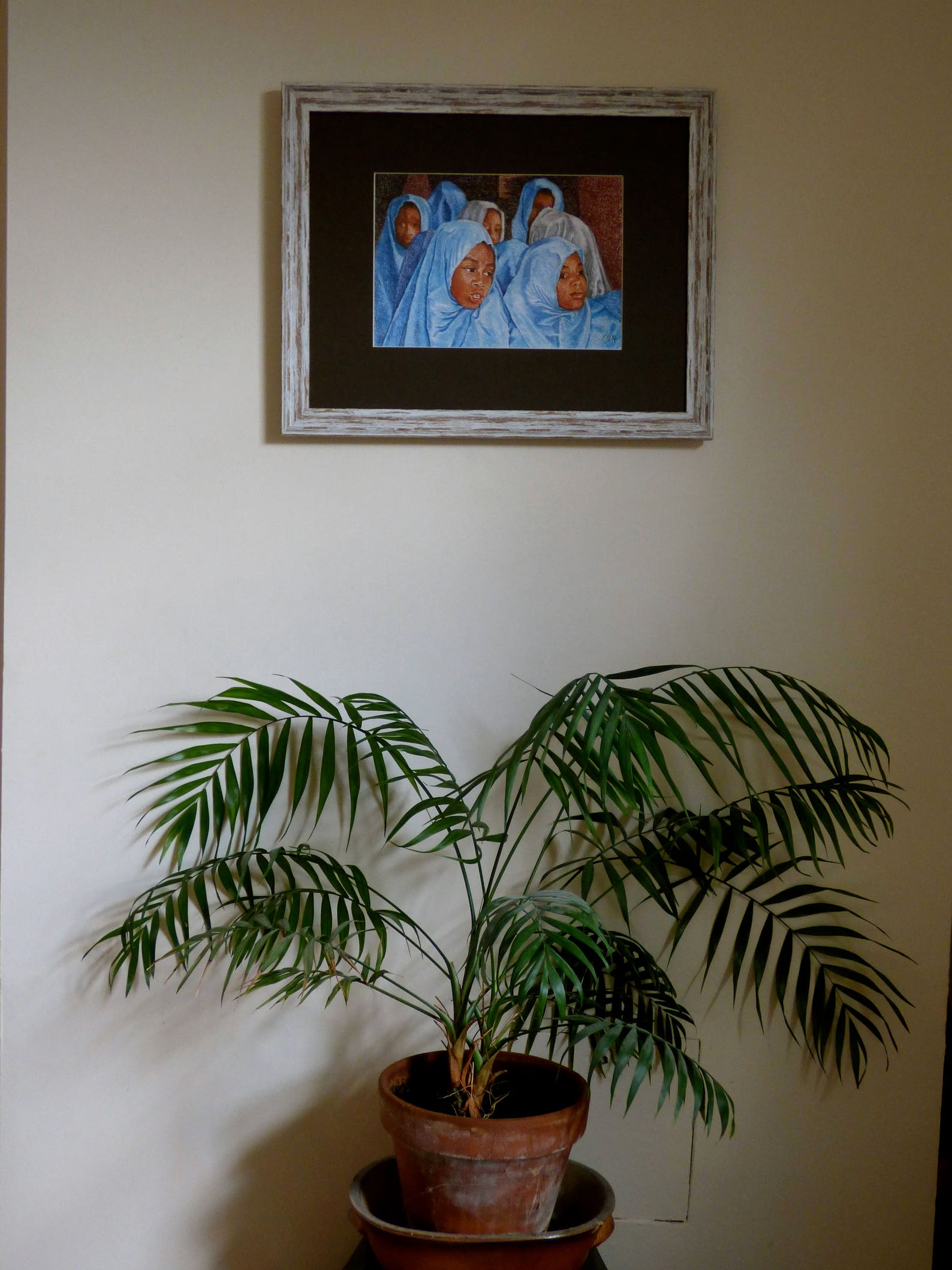 Original Child Portrait Art, African Schoolchildren, Zanzibar Children ...