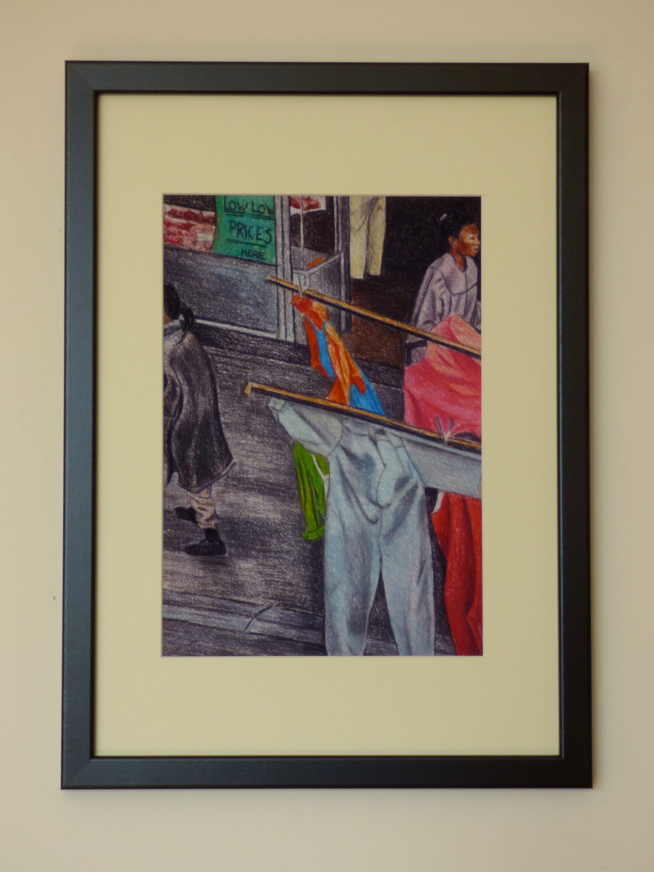 Market Stalls Drawing - Etsy