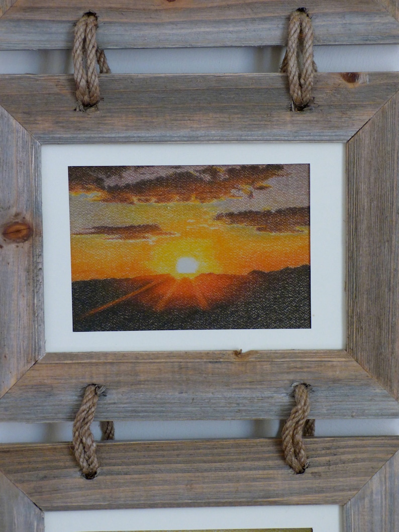 Framed Beach Prints, Triple Frames, Sunset Art, Framed Wall Art ...