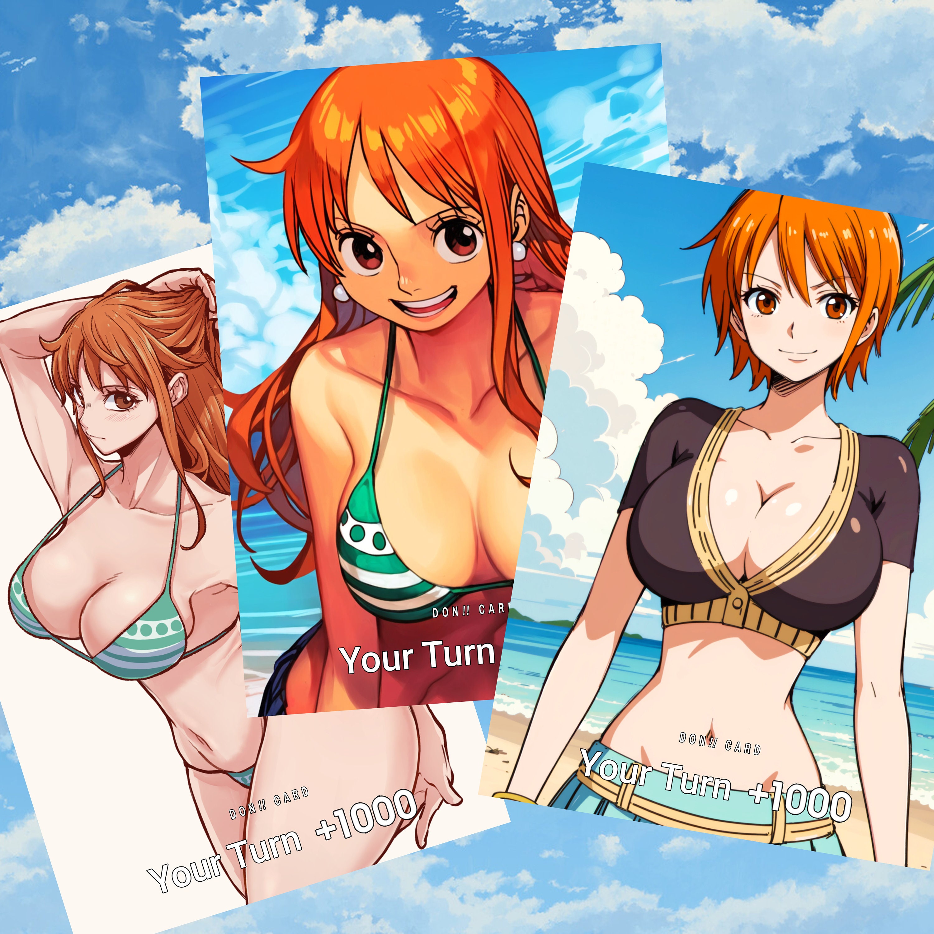 Nami DON!! Custom Proxy Cards - One Piece - Etsy