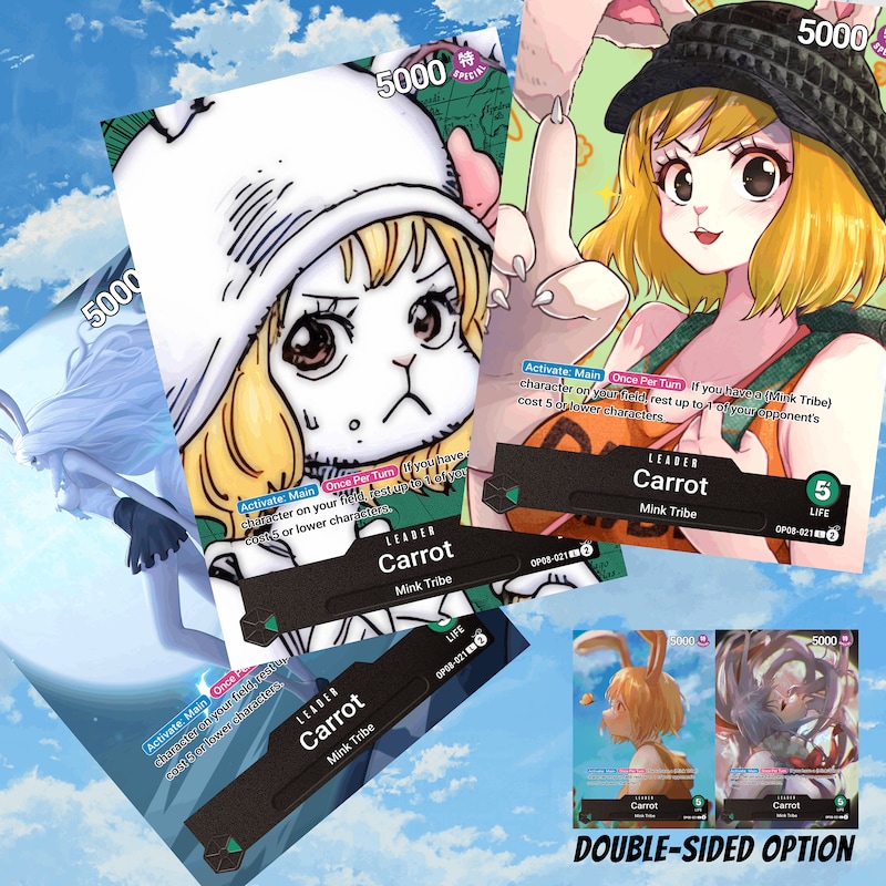 One Piece Custom Leader Cards - Etsy