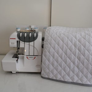 Janome Overlocker Dust Cover, Quilted Dust Cover Only for Janome 9300 ...