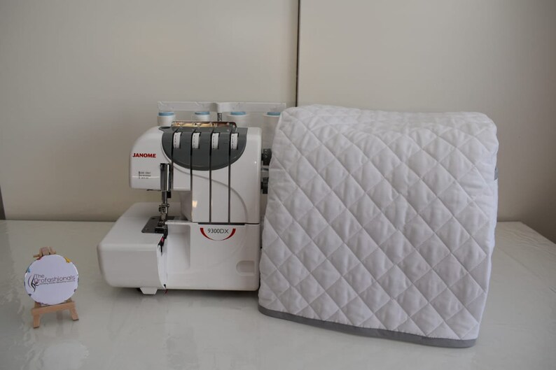 Janome Overlocker Dust Cover, Quilted Dust Cover Only for Janome 9300 ...
