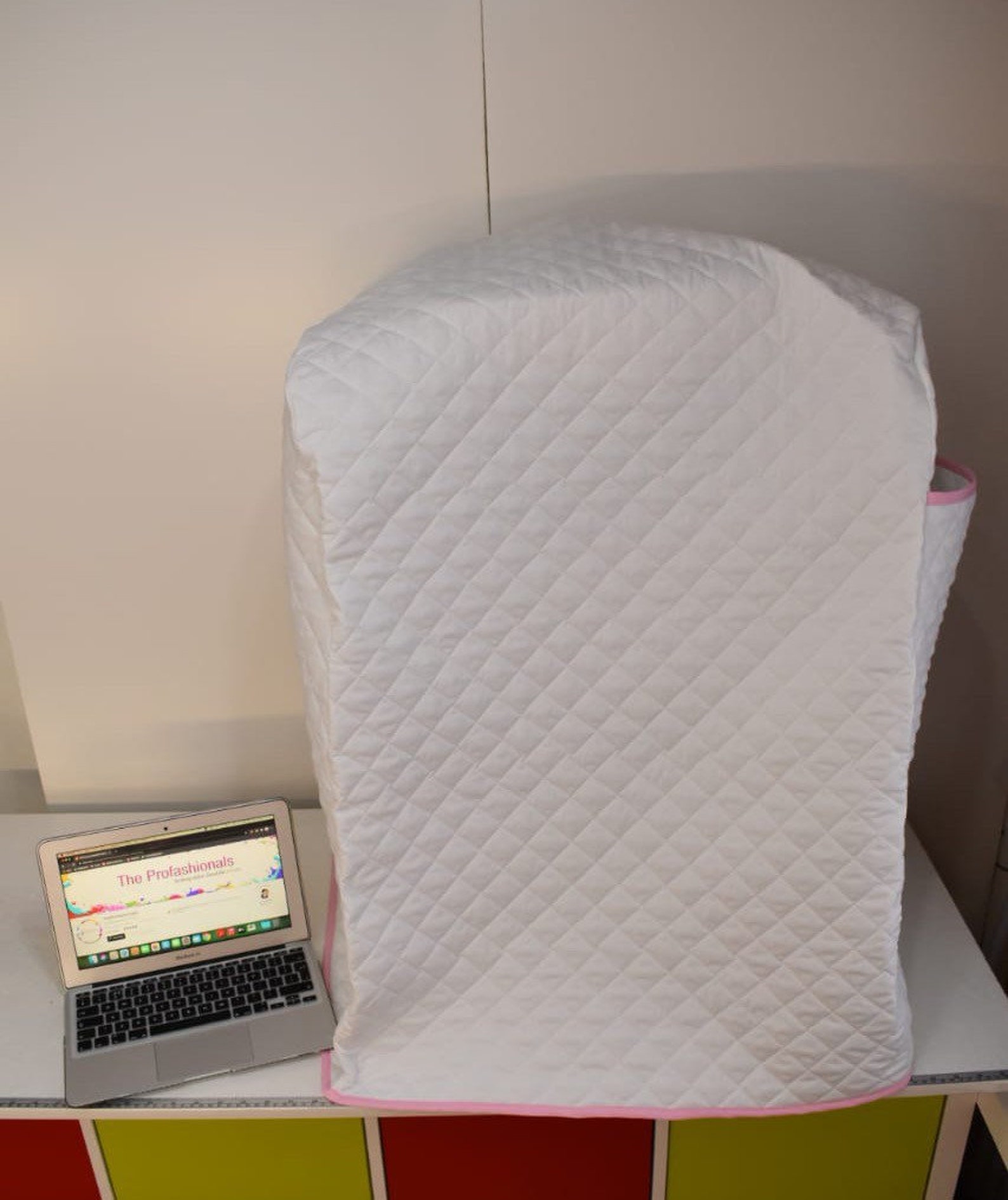 Brother Pr1055x Embroidery Machine Dust Cover, Quilted Fabric With ...