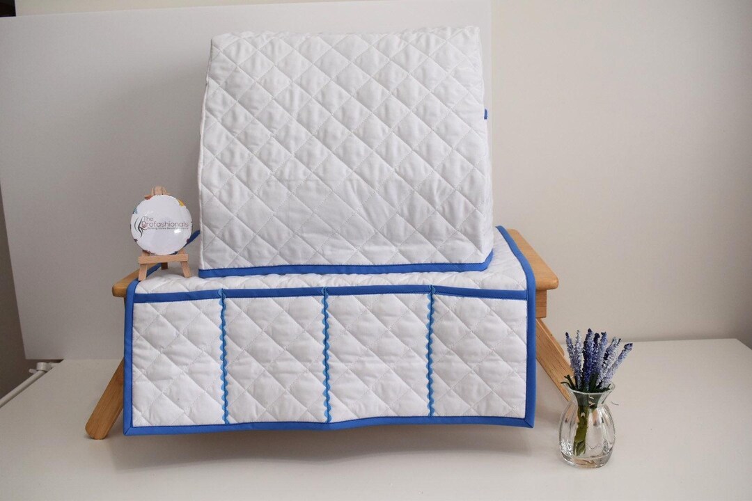 Quilted Dust Cover for Brother 1034D Overlocker, Serger Machine Cover ...