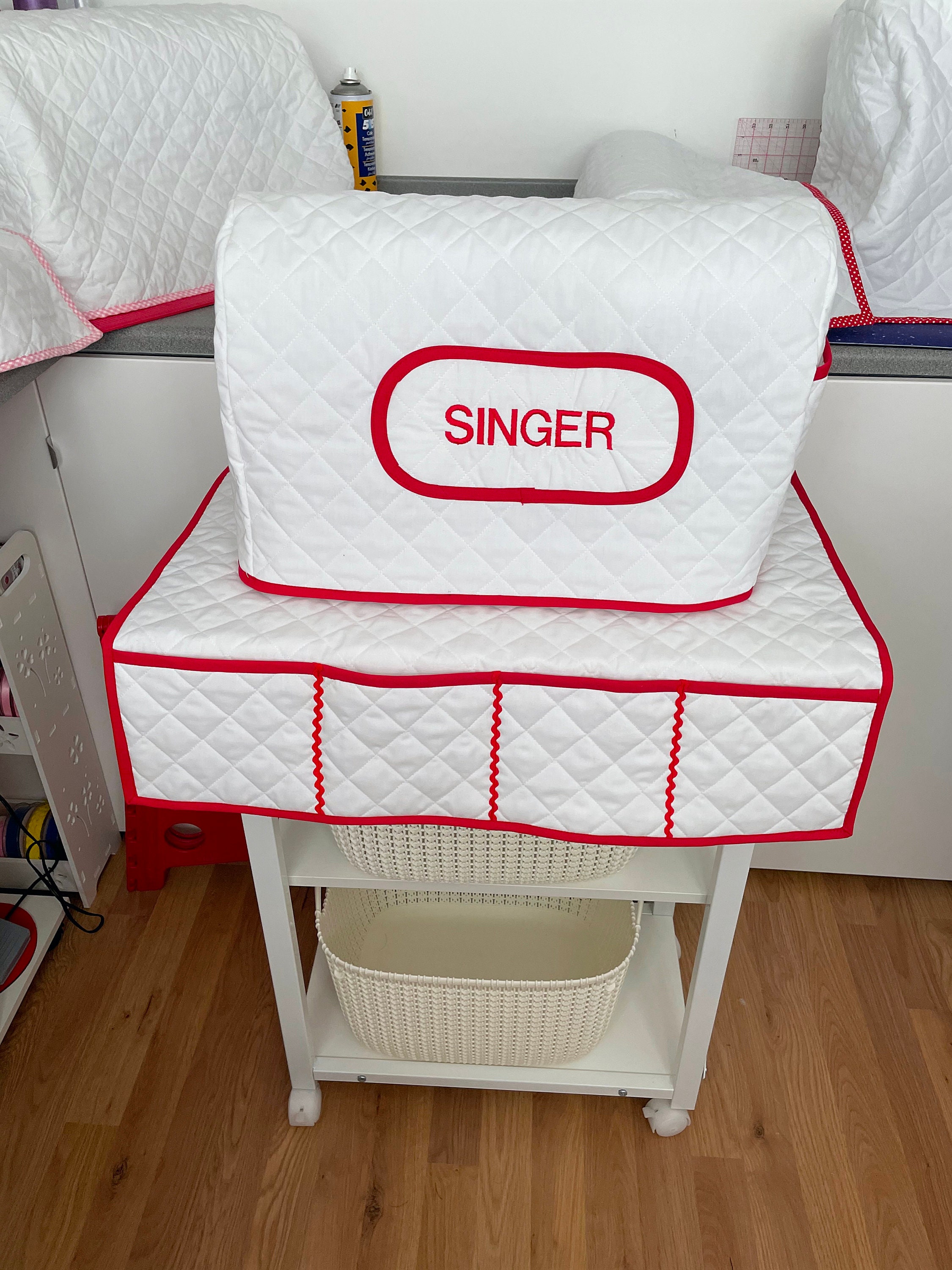 Singer Heavy Duty 6800C Sewing Machine Cover, Sewing Machine Cover ...