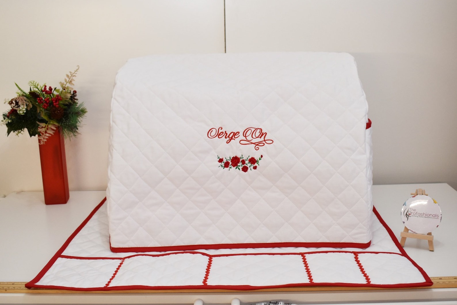 Personalized Quilted Dust Cover, Baby Lock Ovation Serger Overlocker - Etsy
