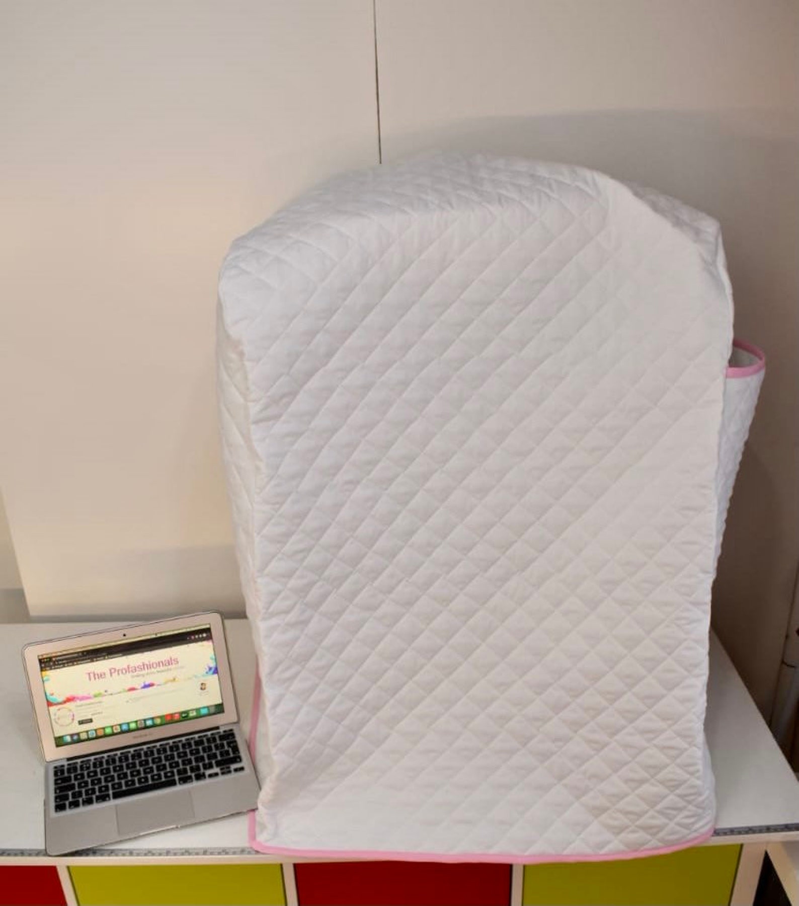 Brother Pr1055x Embroidery Machine Dust Cover, Quilted Fabric With ...