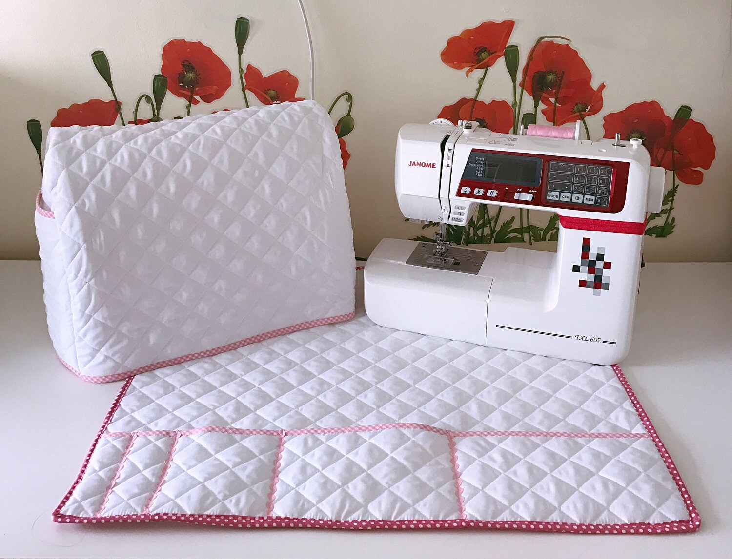 Sewing Machine Coverjanome Sewing Machine Cover Sewing | Etsy