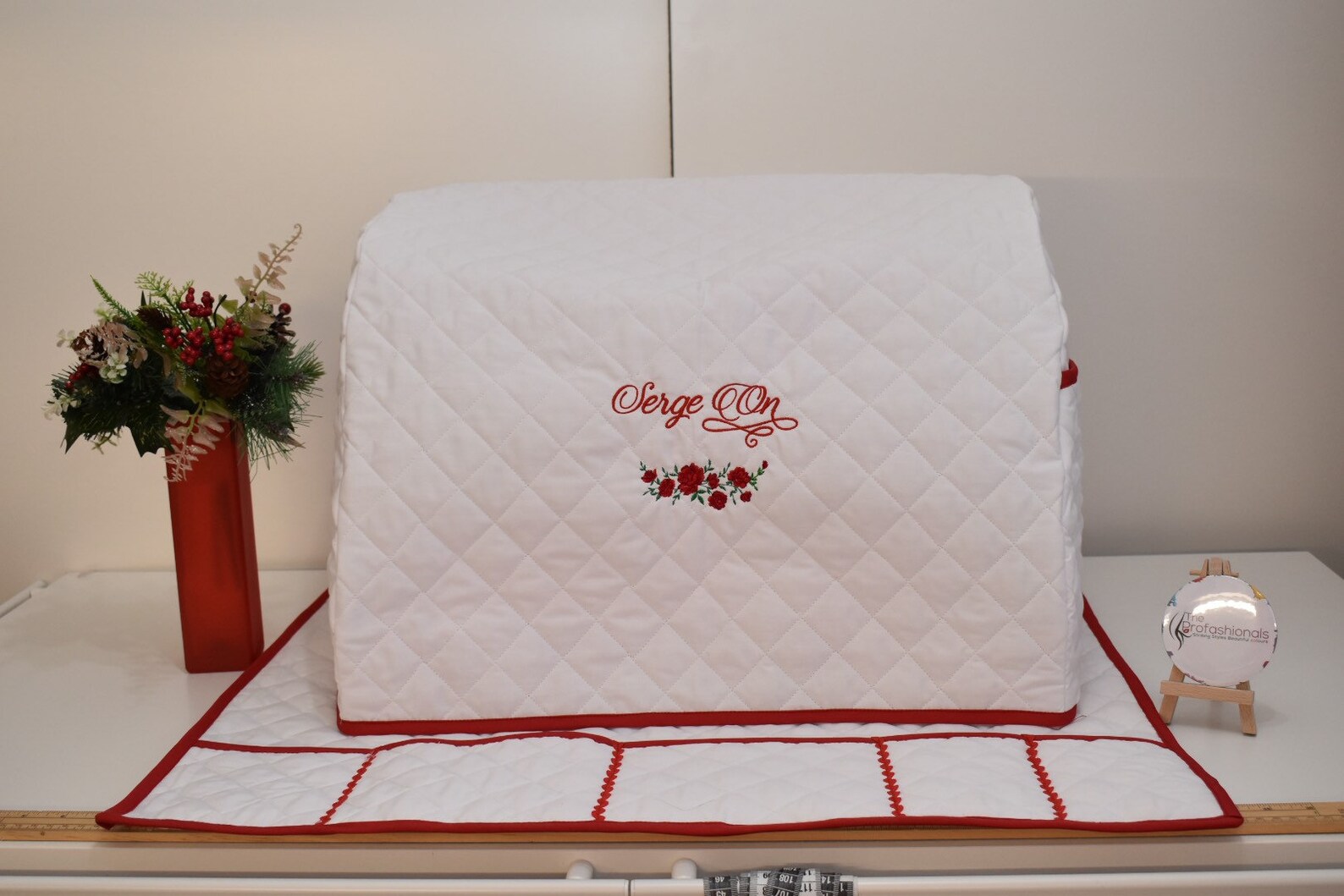 Personalized Quilted Dust Cover, Baby Lock Ovation Serger Overlocker - Etsy