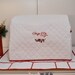 Personalized Quilted Dust Cover, Baby Lock Ovation Serger Overlocker - Etsy