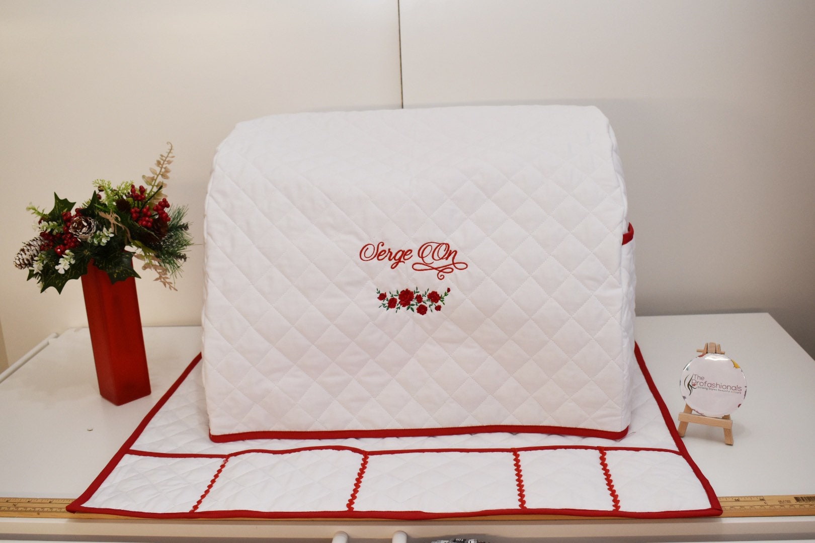 Personalized Quilted Dust Cover, Baby Lock Ovation Serger Overlocker - Etsy