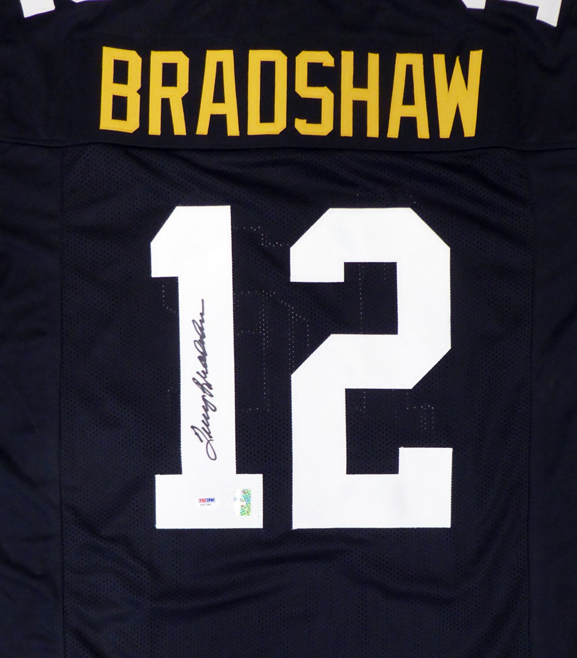 Terry Bradshaw Autographed Signed Pittsburgh Steelers Black - Etsy