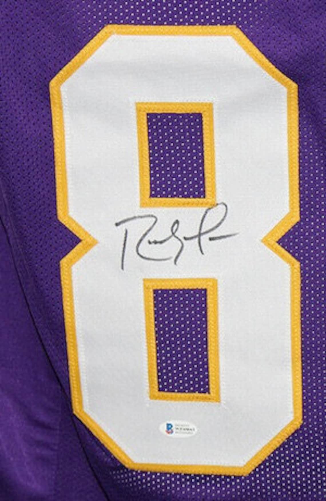 Randy Moss Autographed Signed Framed Minnesota Vikings Jersey - Etsy