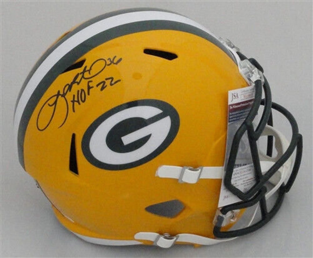 Leroy Butler Autographed Signed Green Bay Packers FS Helmet JSA - Etsy