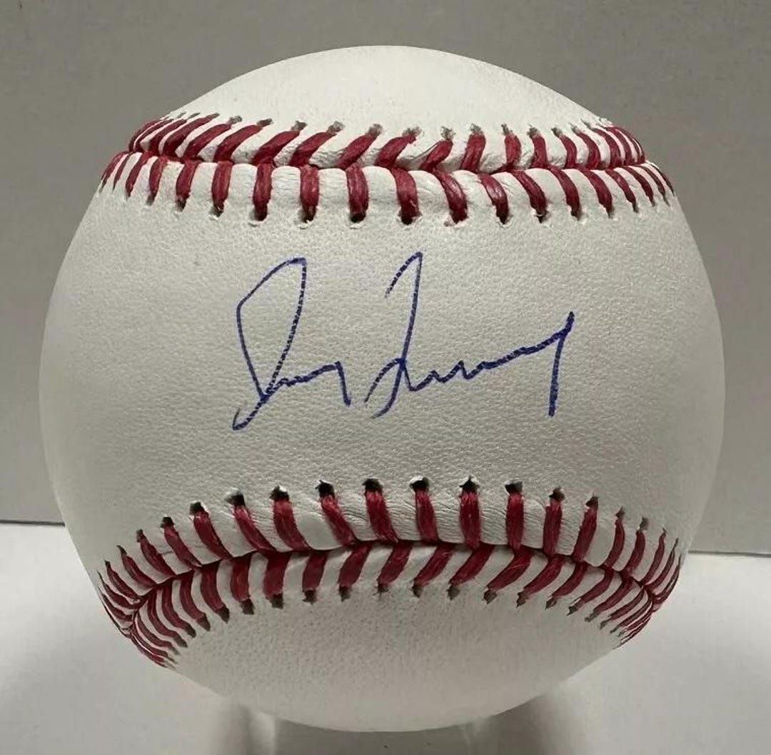 Greg Maddux Atlanta Braves Autographed Signed Baseball BECKETT - Etsy