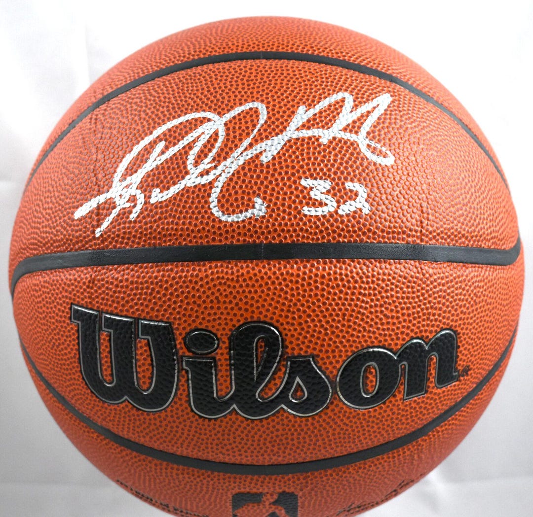 Karl Malone Utah Jazz Autographed Signed NBA Basketball BECKETT - Etsy