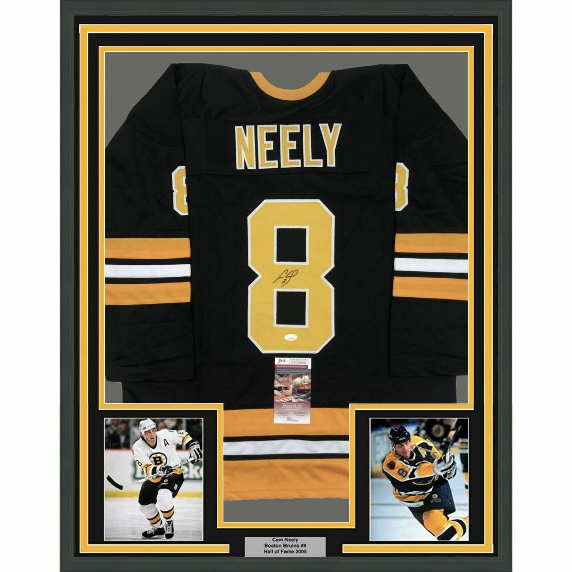 Cam Neely Autographed Signed Framed Boston Bruins Jersey JSA | Etsy