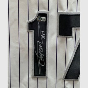 Todd Helton Autographed Signed Framed Colorado Rockies Jersey BECKETT ...