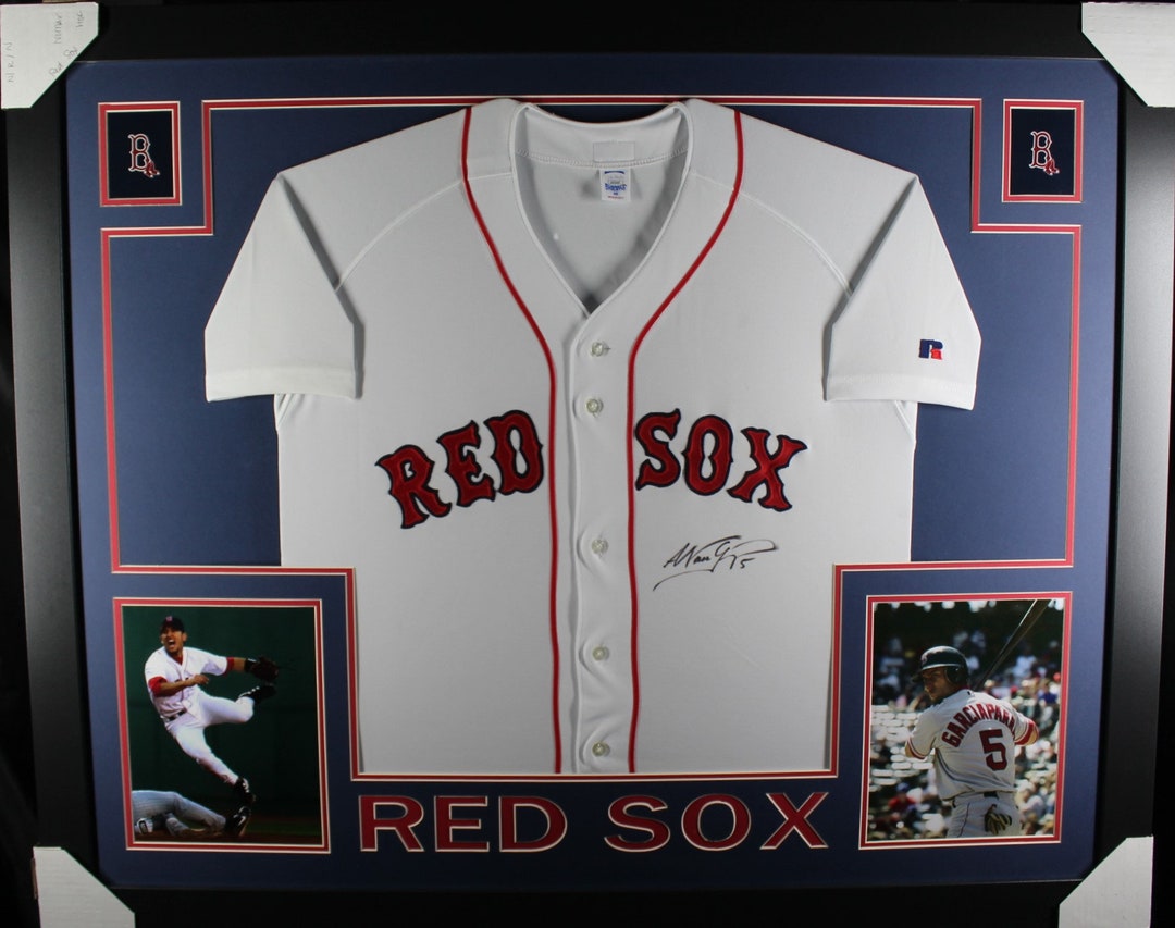 Nomar Garciaparra Autographed Signed Framed Boston Red Sox Jersey JSA COA - Etsy