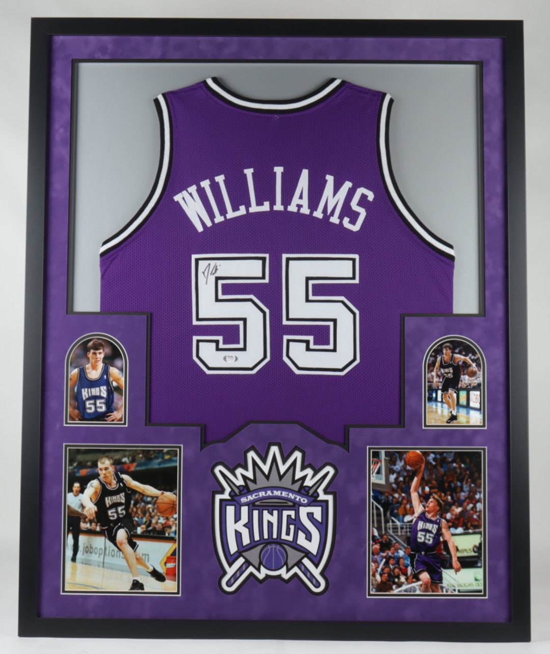 Jason Williams Autographed Signed Framed Sacramento Kings Jersey PSA - Etsy