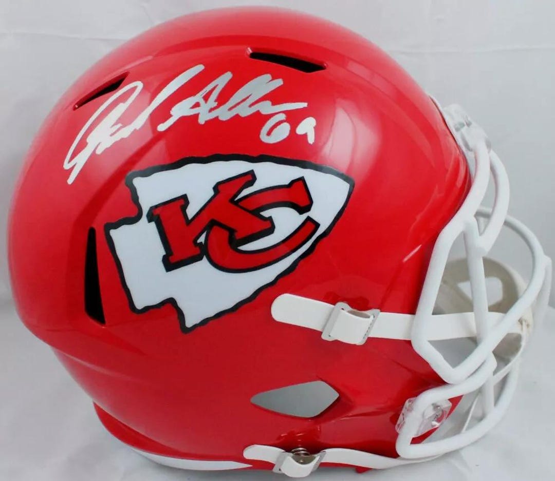 Jared Allen Autographed Signed Kansas City Chiefs FS Helmet BECKETT - Etsy