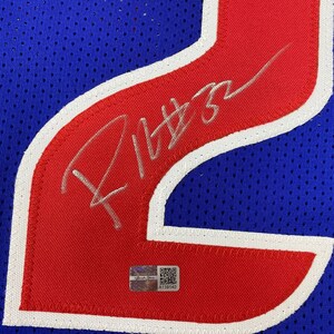 Richard Hamilton Autographed Signed Framed Detroit Pistons Jersey ...