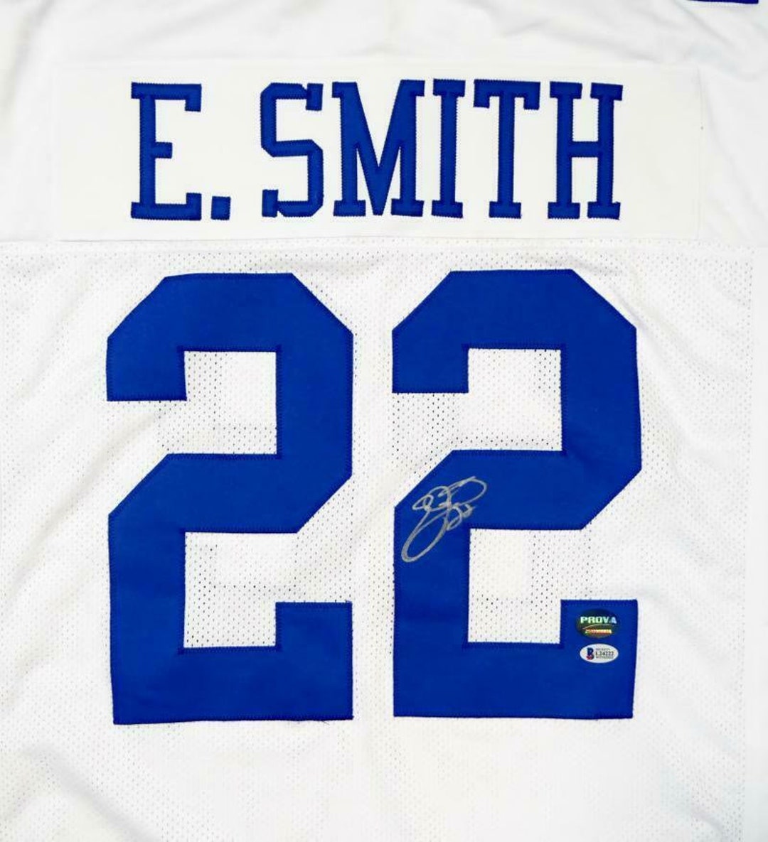 Emmitt Smith Autographed Signed Dallas Cowboys Jersey BECKETT - Etsy