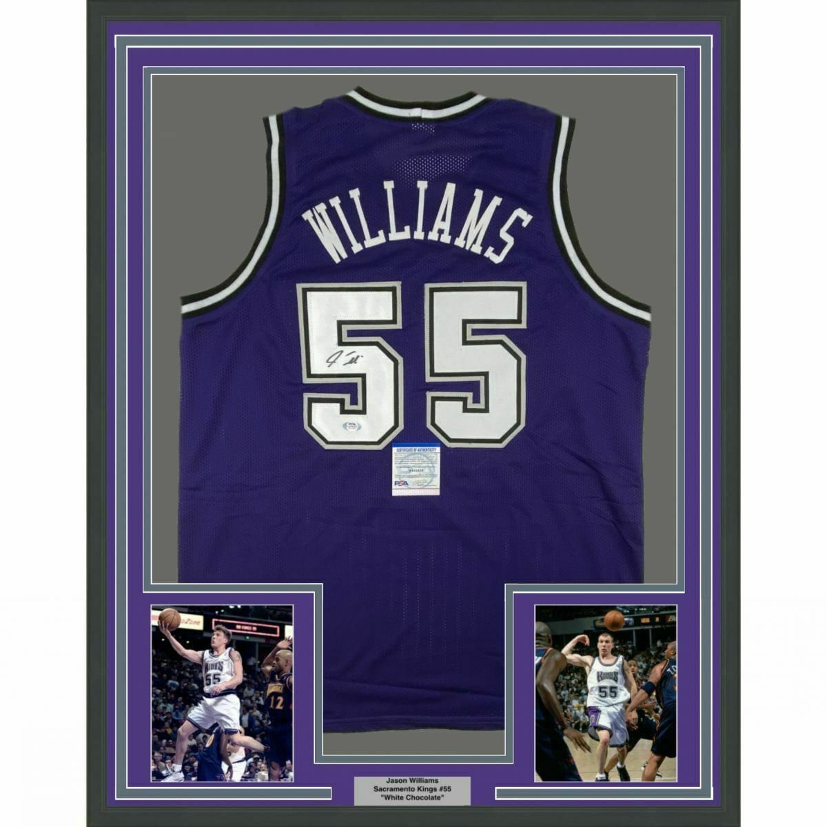 Jason Williams Autographed Signed Framed Sacramento Kings | Etsy