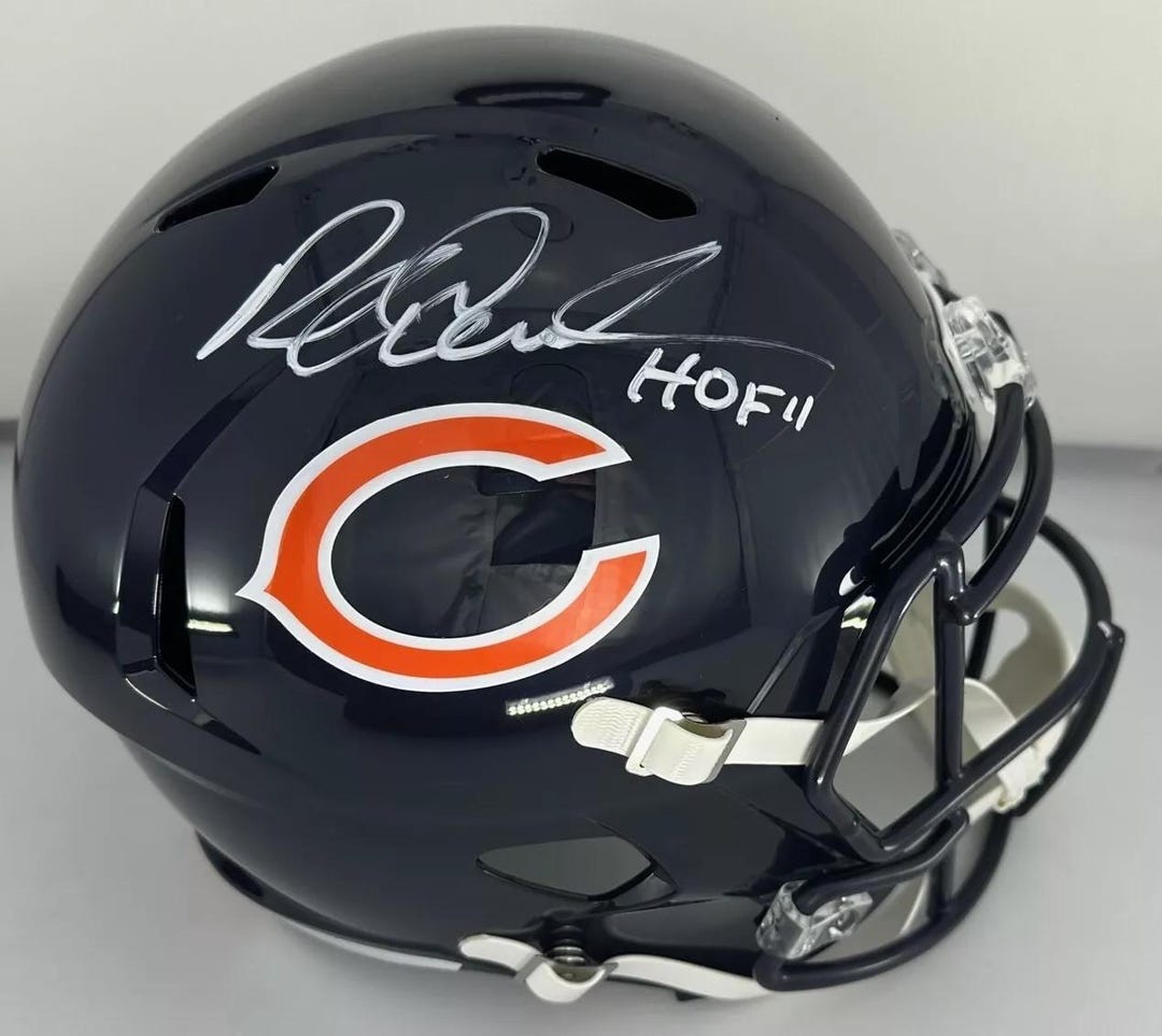 Richard Dent Signed Autographed Chicago Bears Helmet BECKETT - Etsy