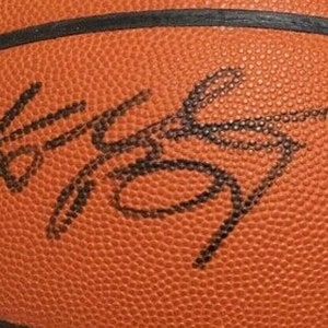 Kobe Bryant Los Angeles Lakers Autographed Signed Basketball PSA - Etsy