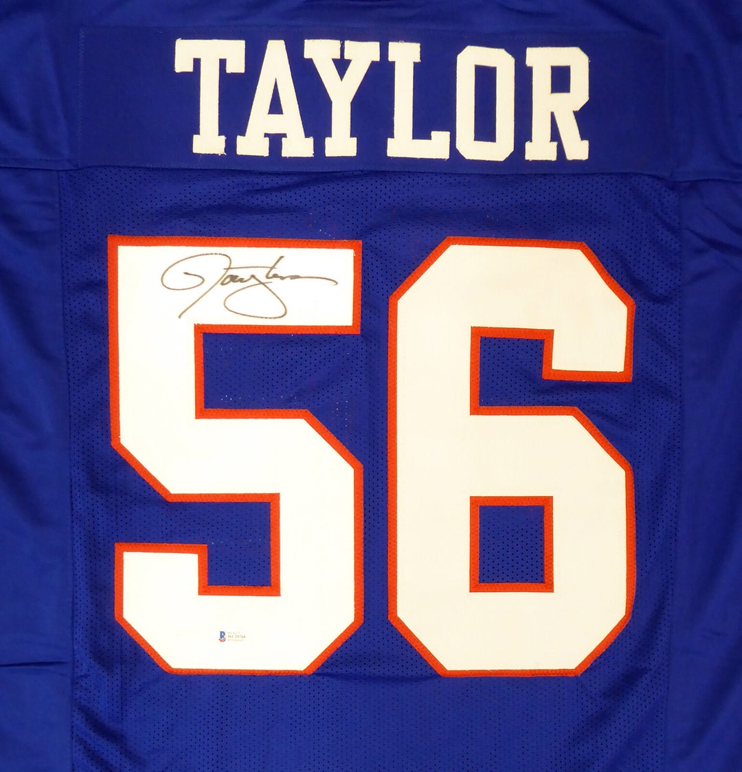 Lawrence Taylor Autographed Signed New York Giants Jersey - Etsy